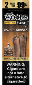Good Times Sweet Woods Leaf Sweet Aroma 15ct | BuyPipeTobacco.com